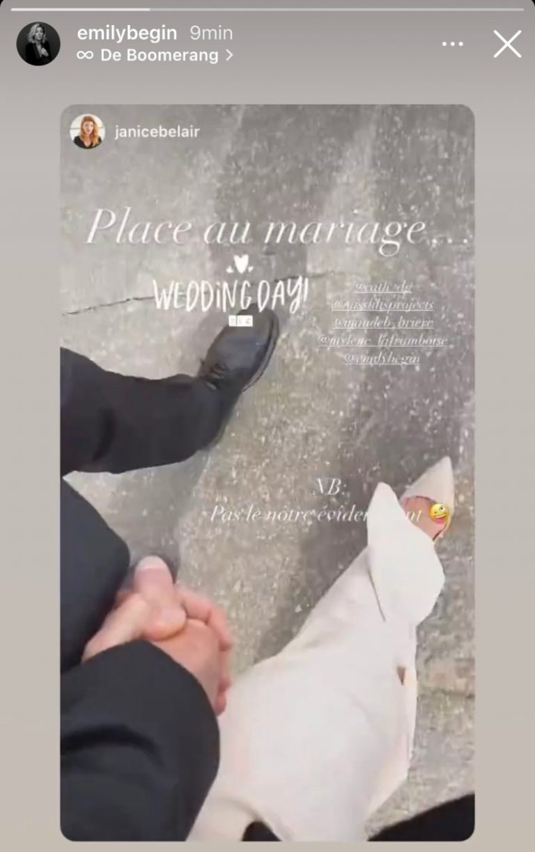 Guillaume Lemay-Thivierge et Émily Bégin se sont mariés en secret ce ...