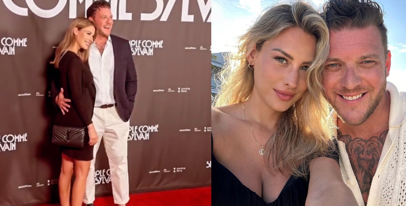 Mathieu Baron et sa blonde font leur première sortie sur le tapis rouge et les réactions sont ...