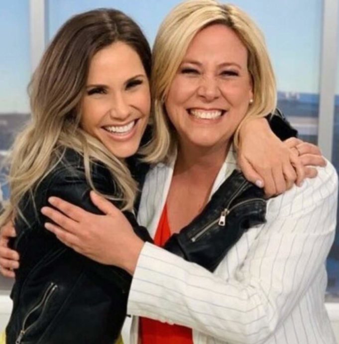 Annie-Soleil Proteau sort et envoie un message Ève-Marie Lortie après son poste à Salut Bonjour ...