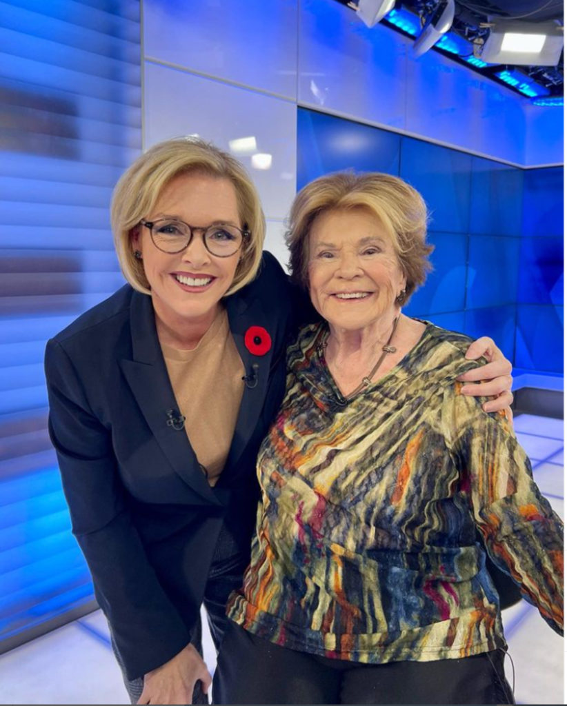 Sophie Thibault Sort Et Partage Une Photo De Son Entrevue Avec Janette Bertrand Vedette Québec