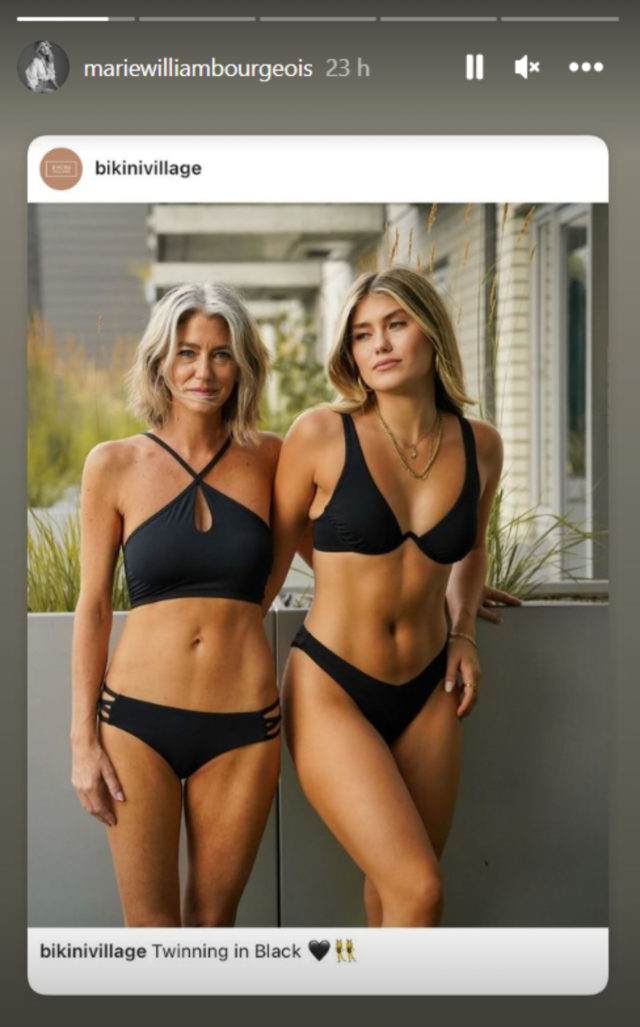 La soeur de Ludovick Bourgeois partage une photo en bikini avec sa mère - Vedette Québec