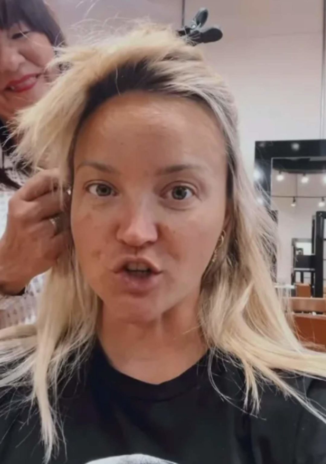 Julie Ringuette doit changer de look et ça ne lui fait pas plaisir ...