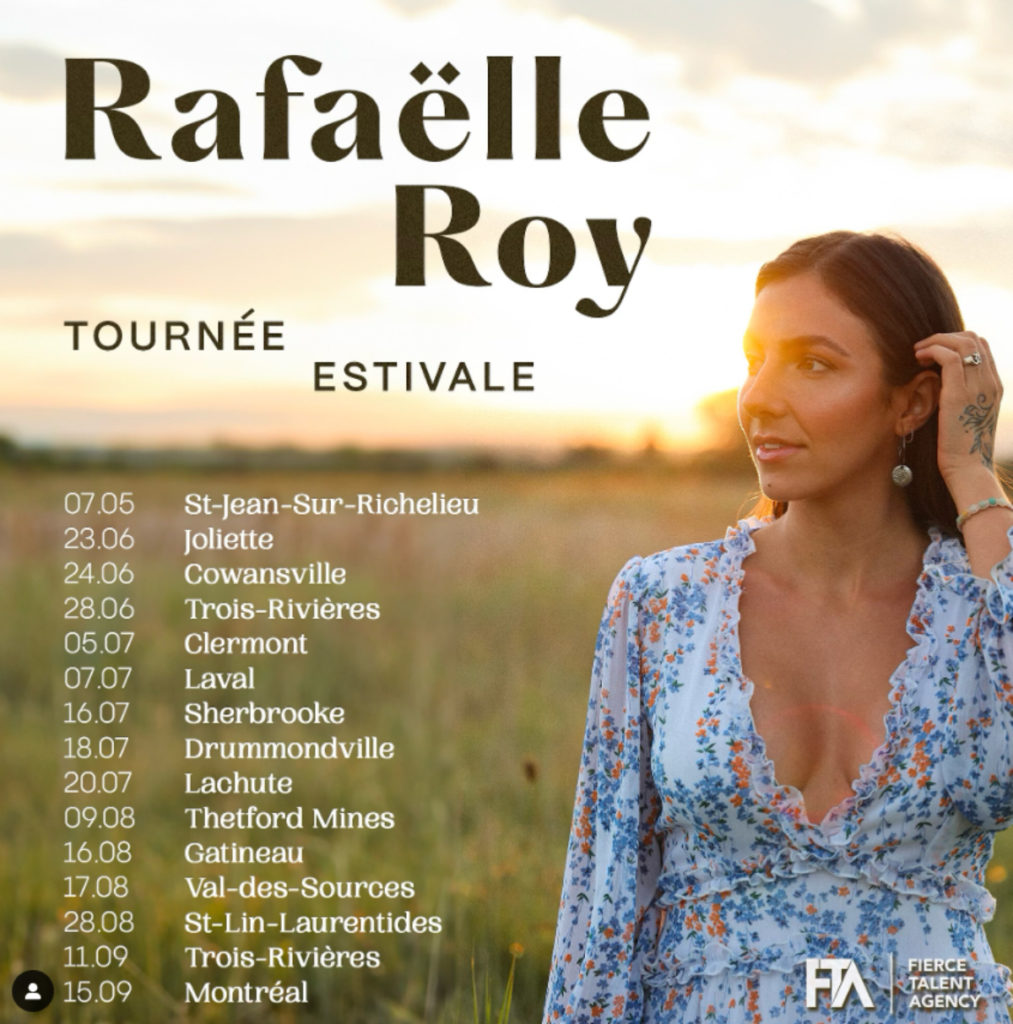 La gagnante de Zénith Rafaëlle Roy annonce une bonne nouvelle dans sa ...