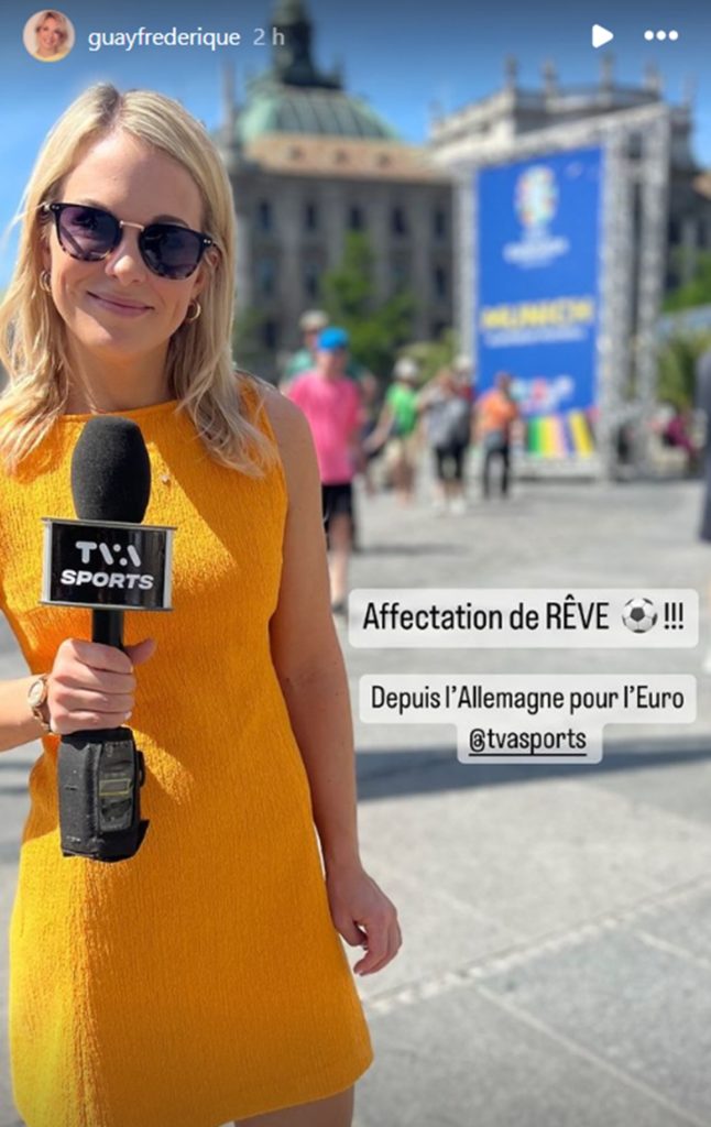 Après sa pause, l'animatrice Frédérique Guay annonce son retour à la ...