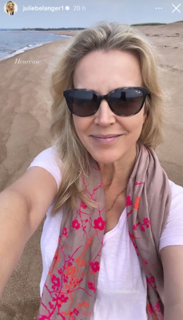 Julie Bélanger part en vacances et elle partage toutes les photos ...