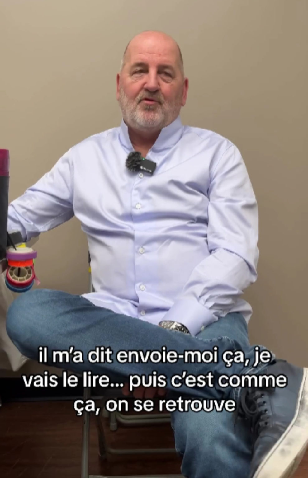 Luc Dionne fait une précision sur le rôle de Gildor Roy dans sa ...