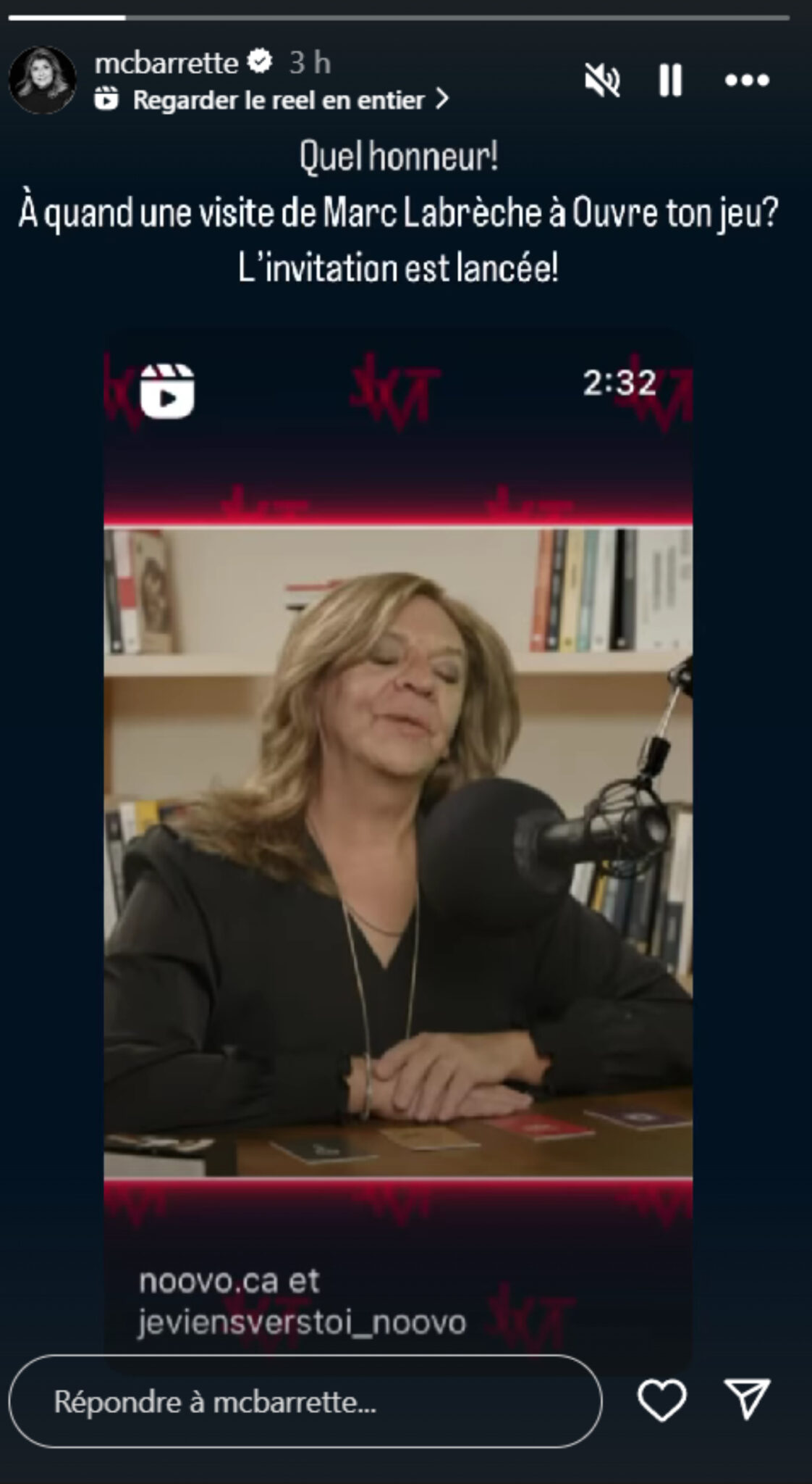 Marc Labrèche se déguise en Marie-Claude Barrette et la ressemblance ...