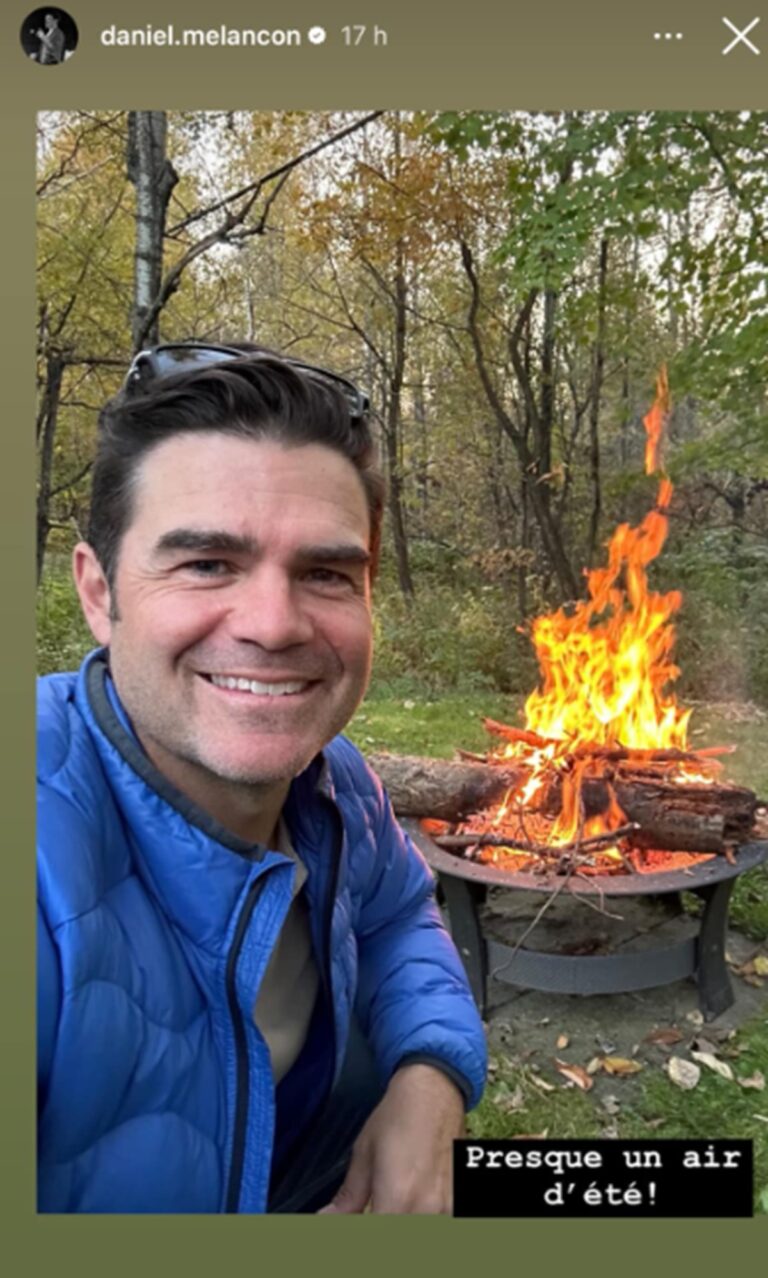 Daniel Melançon partage de rares photos de famille avec sa blonde Anouk ...