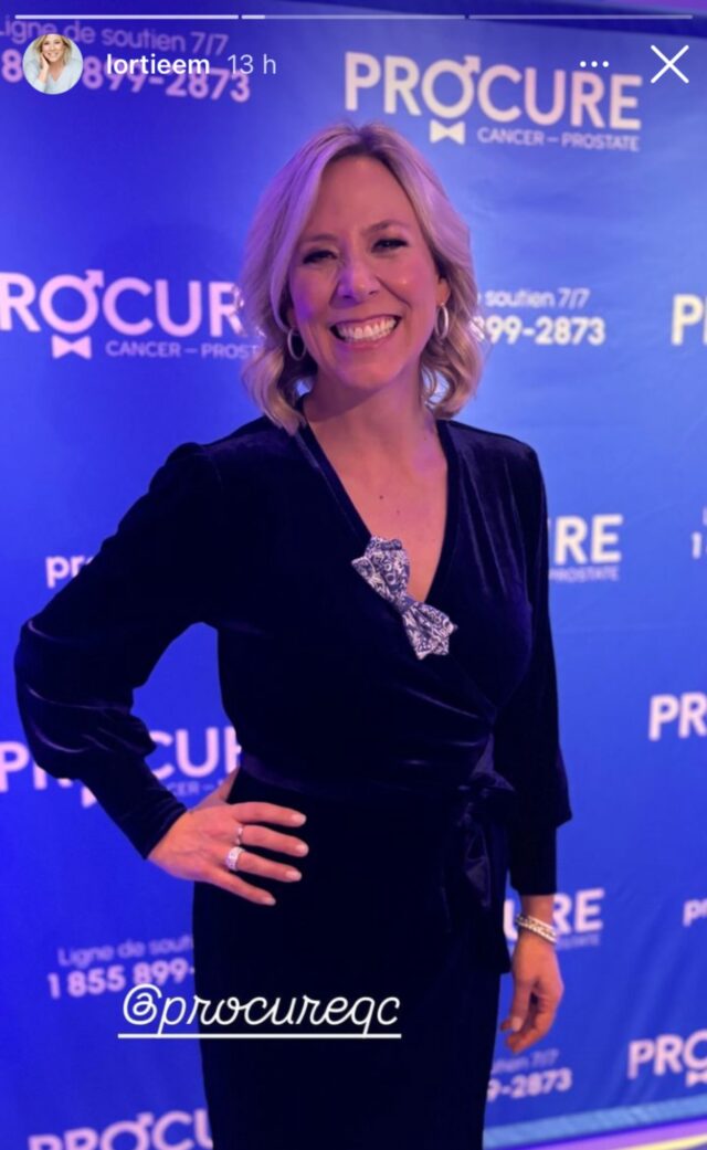 Ève-Marie Lortie fait une rare apparition publique dans un gala et les ...