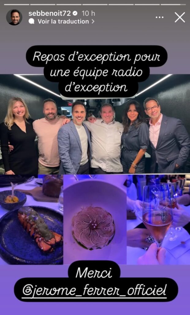 Après avoir perdu son micro, Sébastien Benoit montre ce qu'il a fait ...