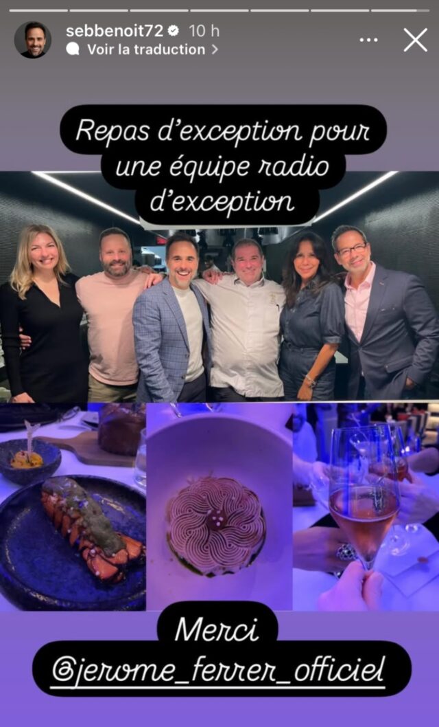 Après avoir perdu son micro, Sébastien Benoit montre ce qu'il a fait ...