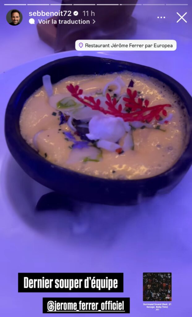 Après avoir perdu son micro, Sébastien Benoit montre ce qu'il a fait ...