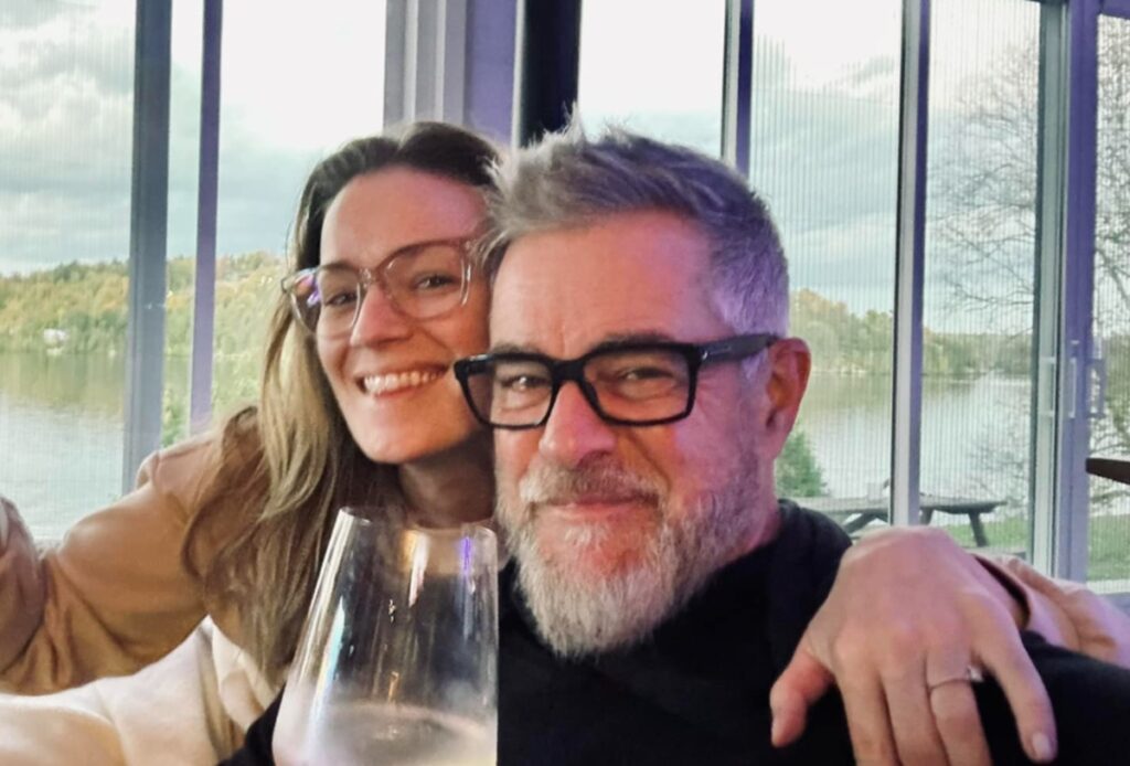 Andrée Watters partage une rare photo de couple avec son chum Sylvain ...