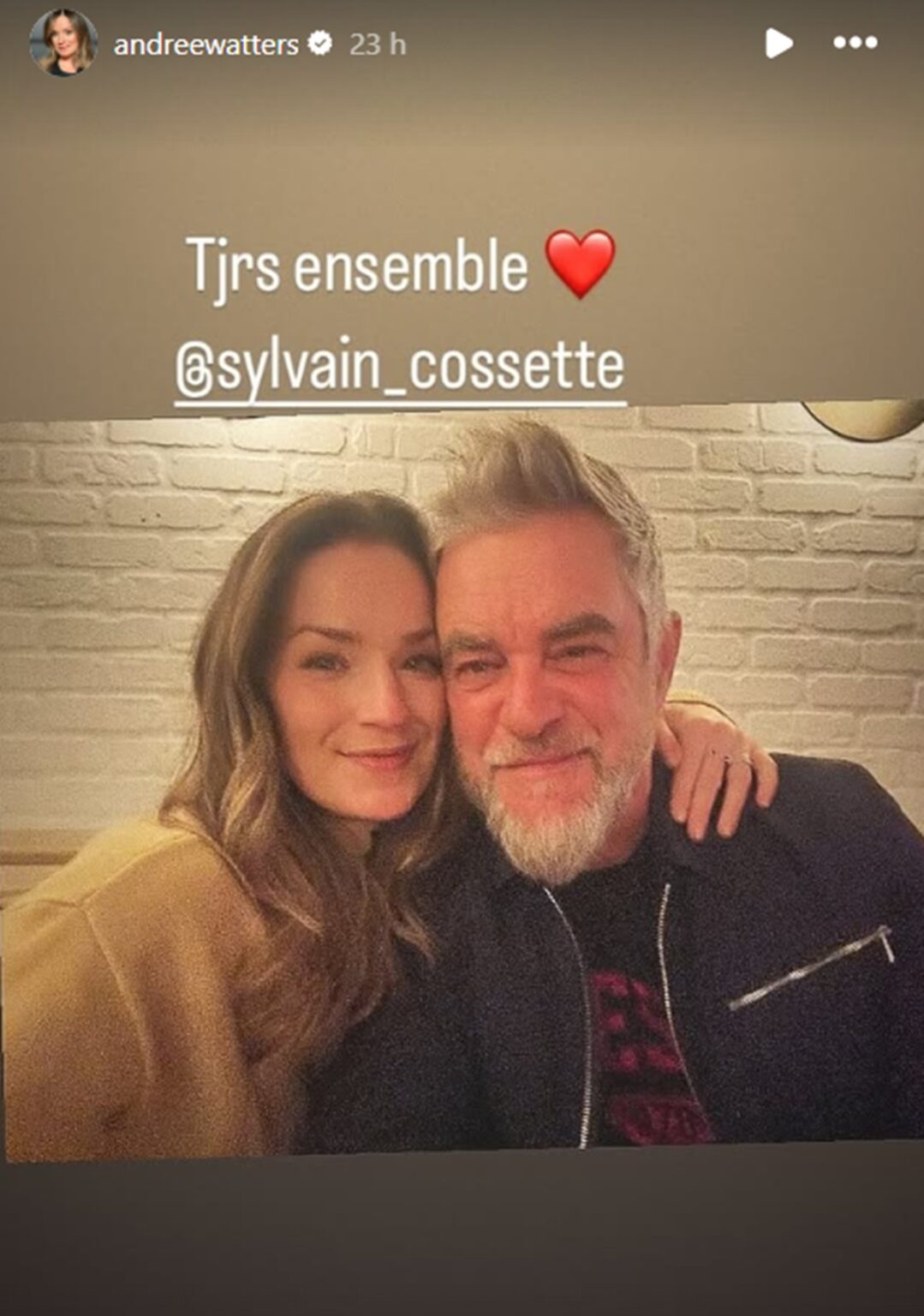 Découvrez 11 photos de couple de Sylvain Cossette et de sa blonde ...