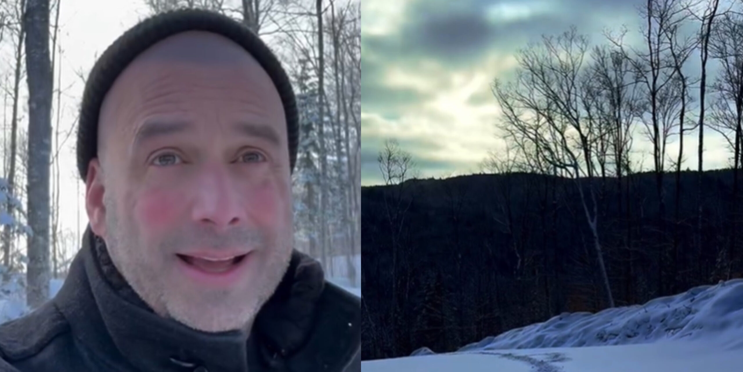 Daniel Corbin a trouvé son nouveau terrain et il fait faire la visite ...