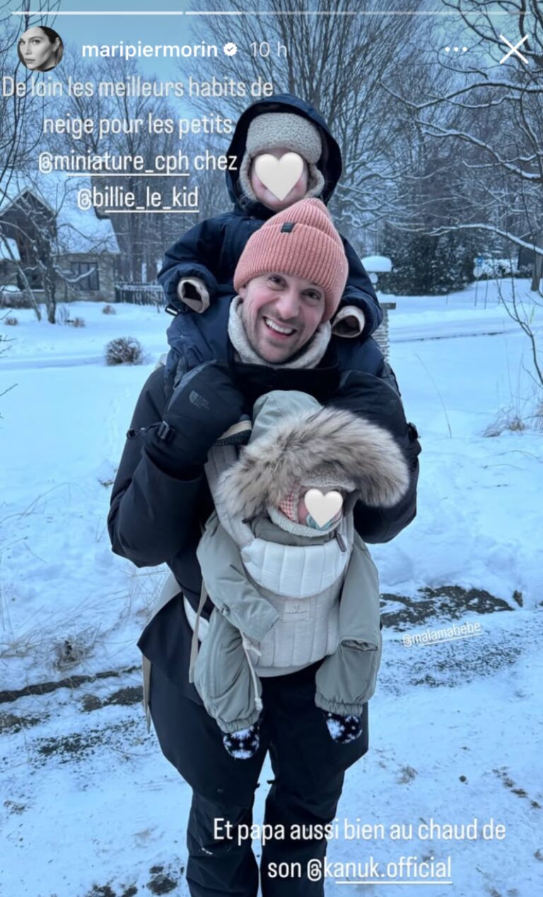 Jean-Philippe Perras publie une rare photo avec ses 2 enfants - Vedette ...