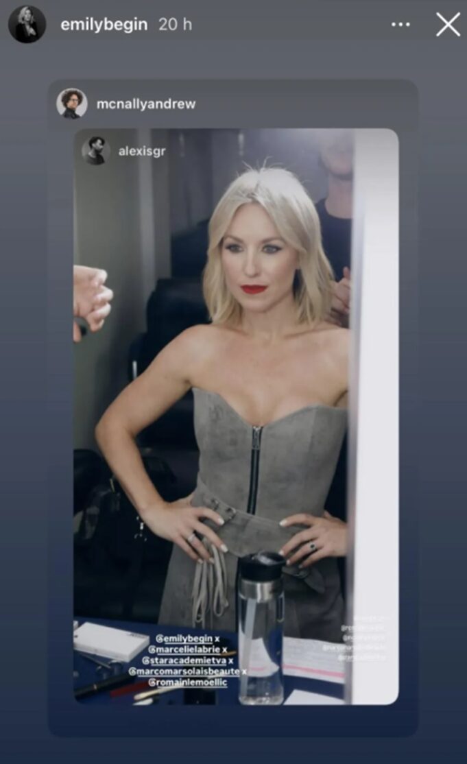 Emily Bégin montre son nouveau look et elle fait beaucoup réagir ...