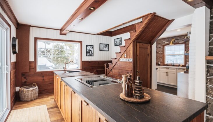 Découvrez la maison fraîchement rénovée d'Émily Bégin et Guillaume ...