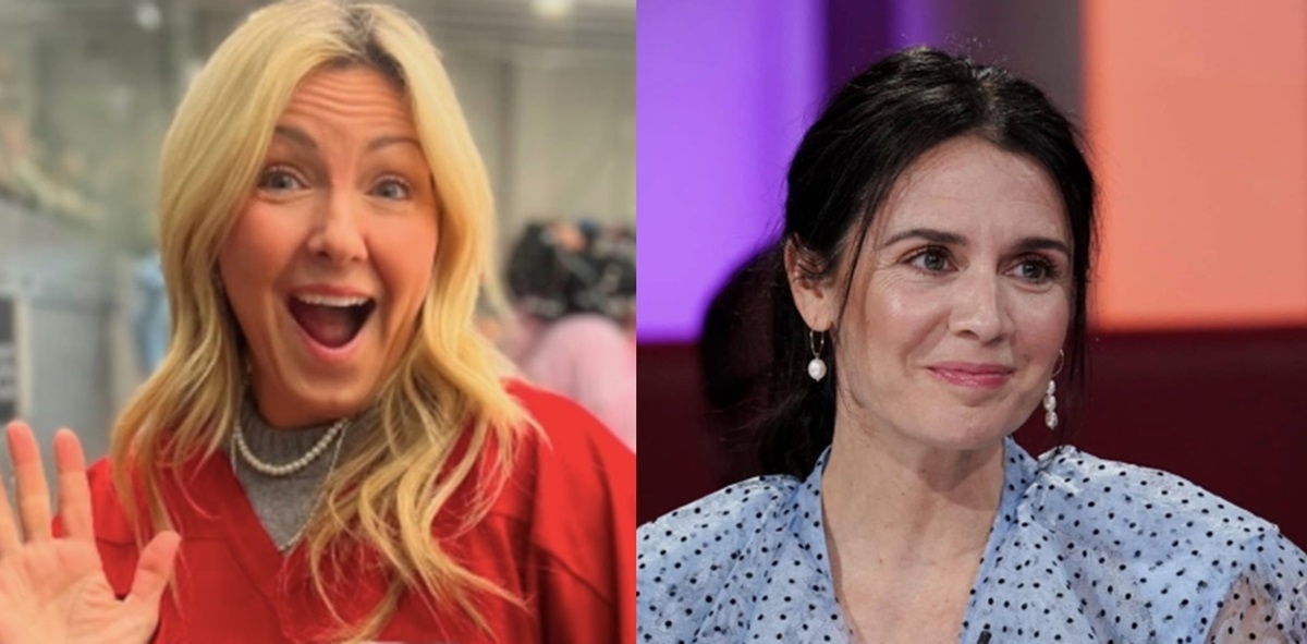 Véronique Cloutier et Mélissa Désormeaux-Poulin interpellent le public pour une raison précise ...