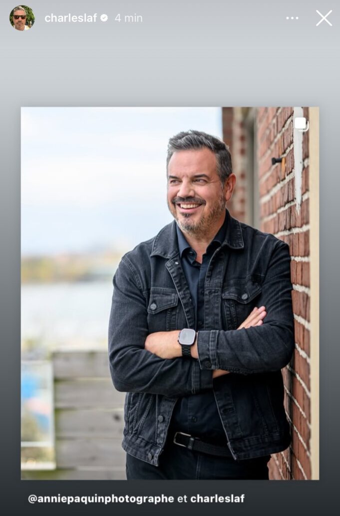 Charles Lafortune partage de rares photos de casting en 2025 et c'est ...