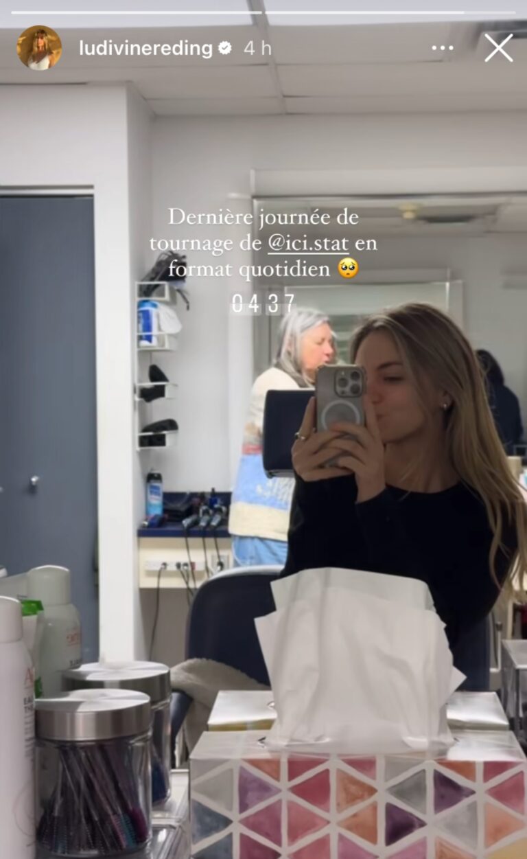 Ludivine Reding de STAT fait une précision sur la quotidienne - Vedette ...