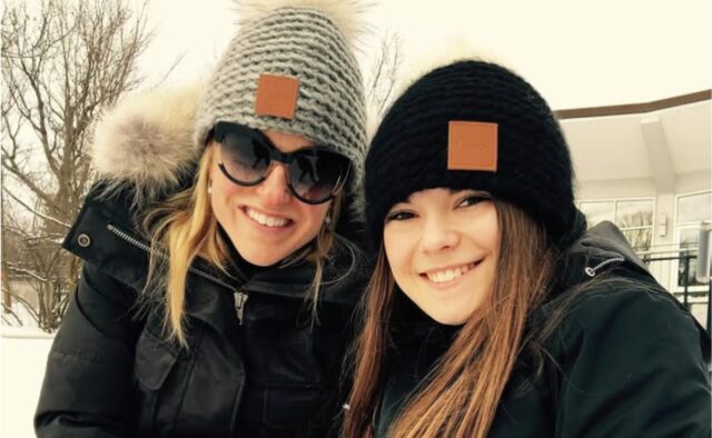 Emily Bégin envoie un message à la fille de Guillaume Lemay-Thivierge ...