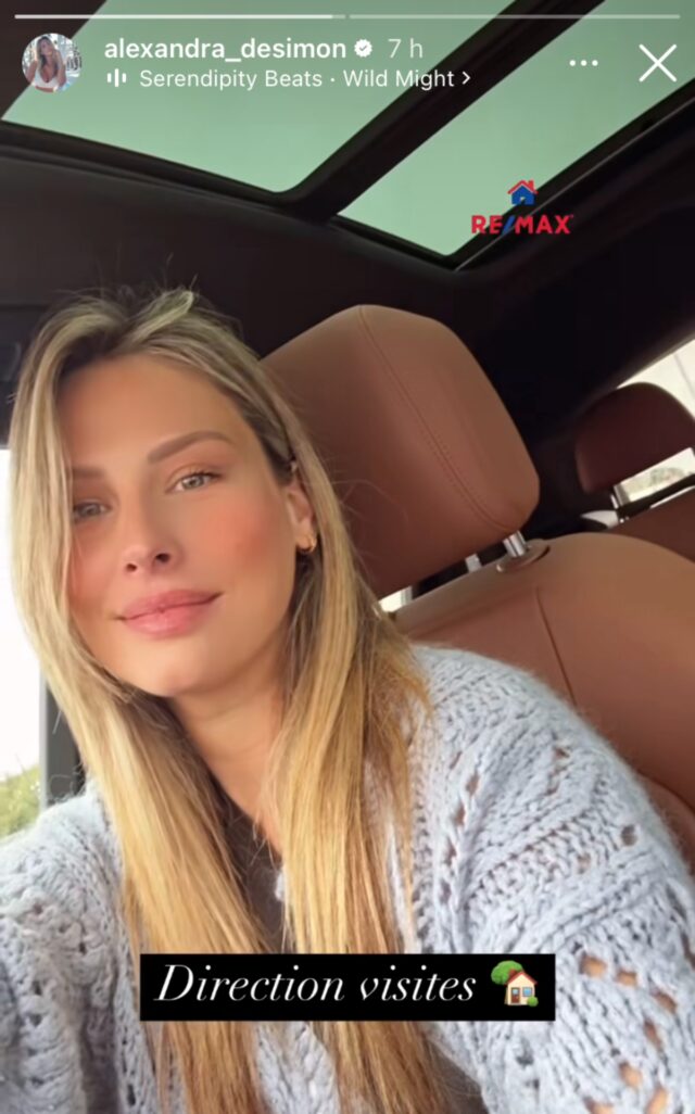 Alexandra de Simon montre son weekend de maman en solo sans Mathieu ...