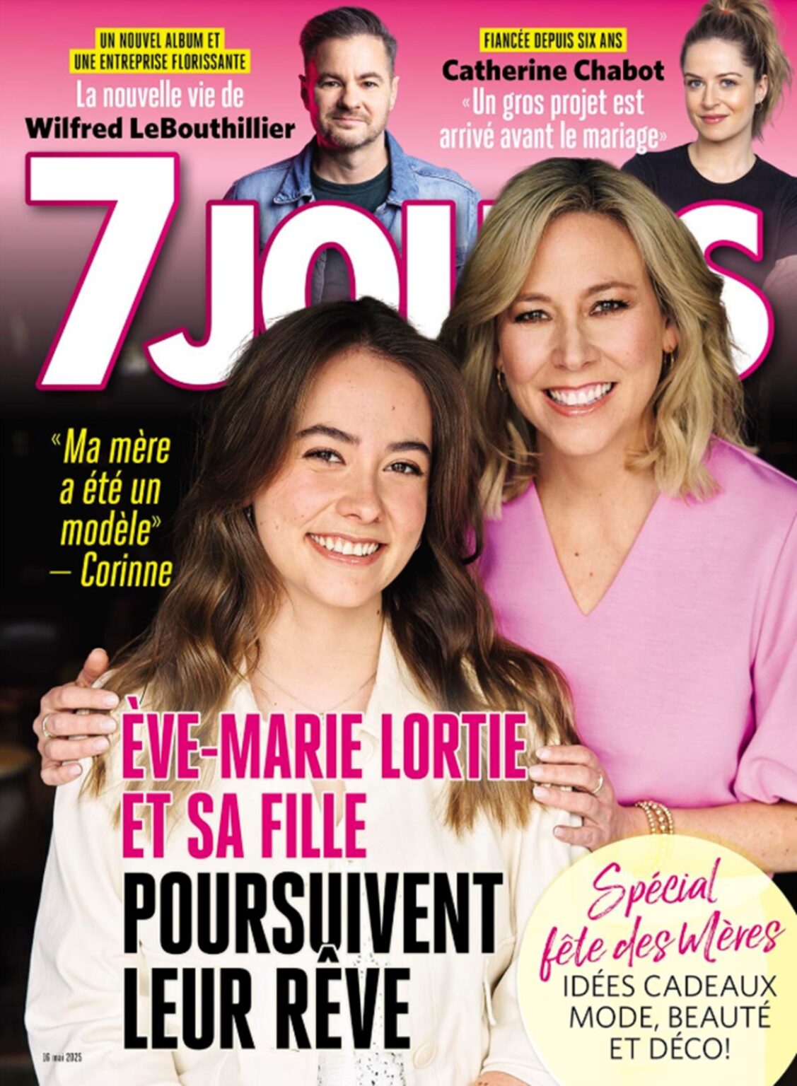 L'animatrice Eve-Marie Lortie rayonne sur la une d'un magazine avec sa ...