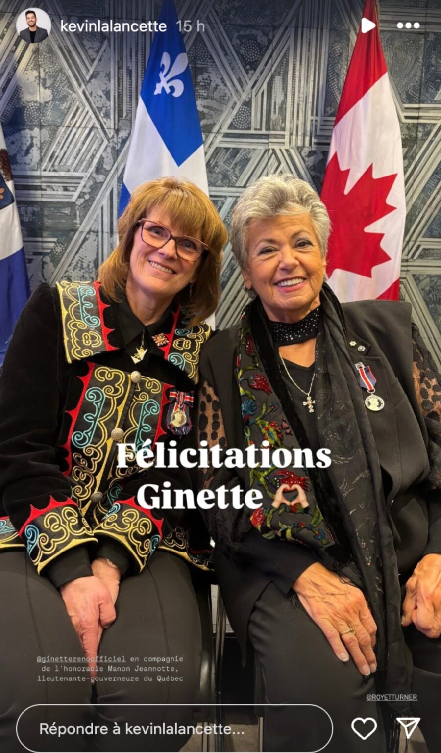 Ginette Reno annonce une excellente nouvelle dans sa vie - Vedette Québec
