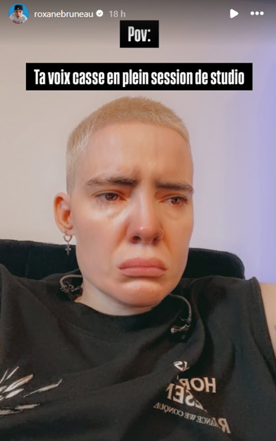 La voix de Roxane Bruneau a cassé en pleine performance - Vedette Québec