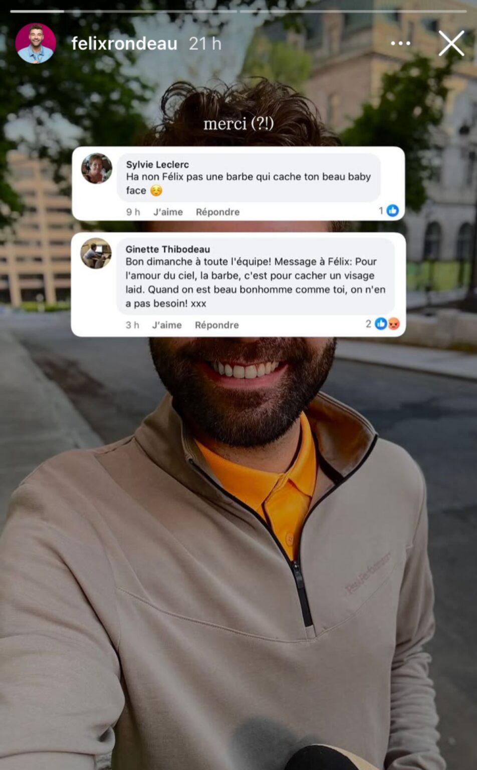 Félix Rondeau de Salut Bonjour revient en ondes avec un nouveau look et ...