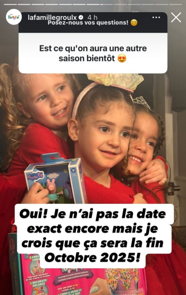 La famille Groulx répond aux rumeurs d’un 14e enfant - Vedette Québec