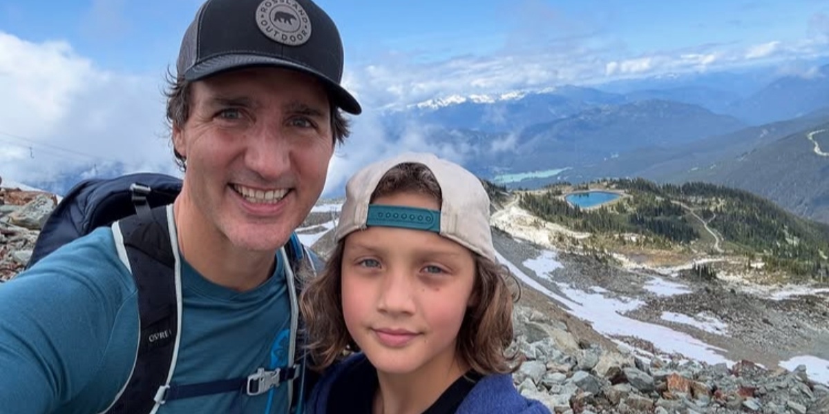 Justin Trudeau publie toutes les photos de ses vacances avec son fils ...