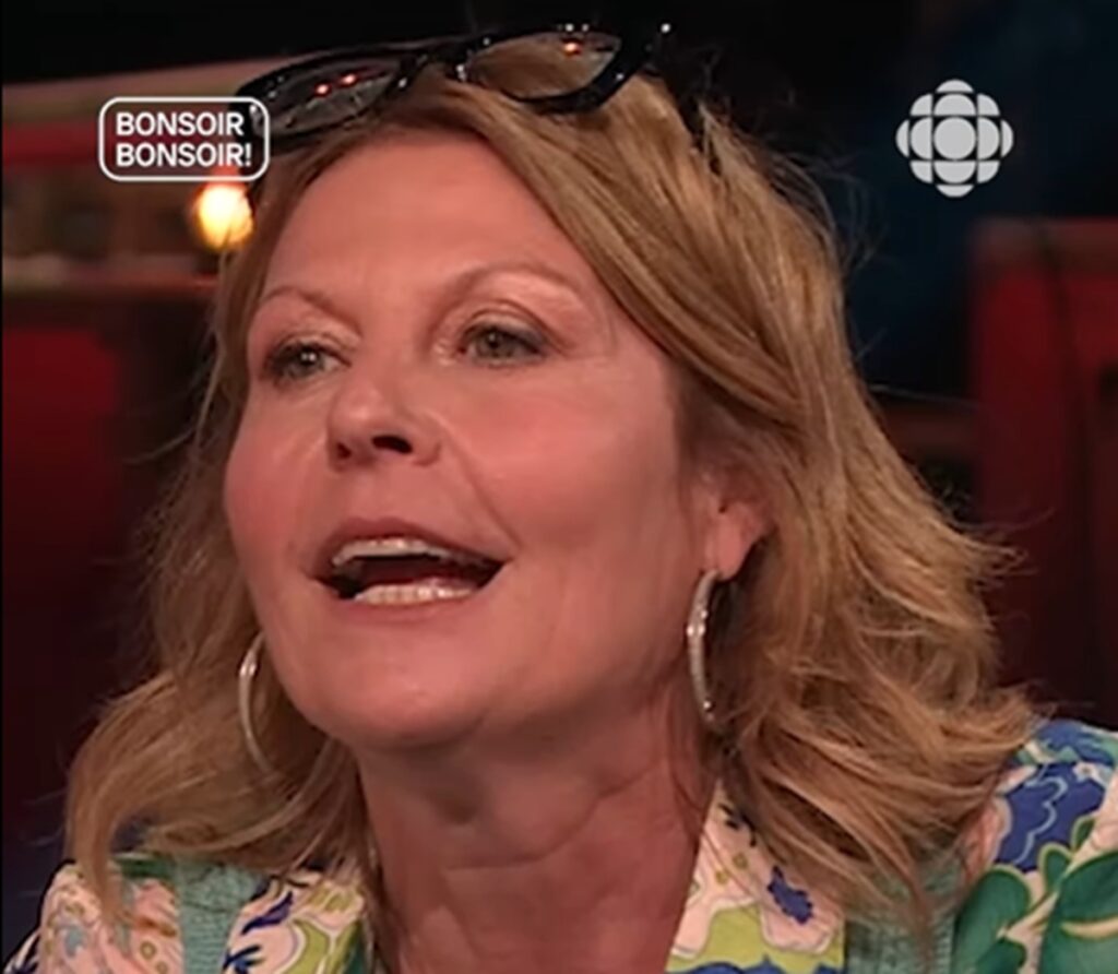 L'actrice Marie-Chantal Perron livre un témoignage fort touchant à Bonsoir Bonsoir - Vedette Québec