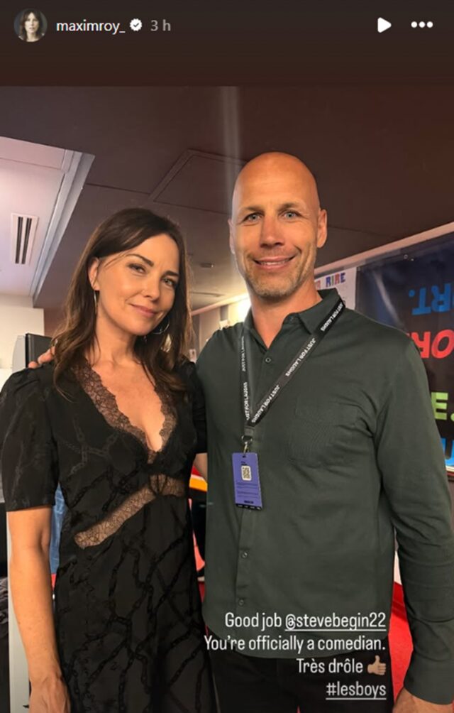 Maxim Roy fait réagir avec son look lors d'une soirée spéciale ...