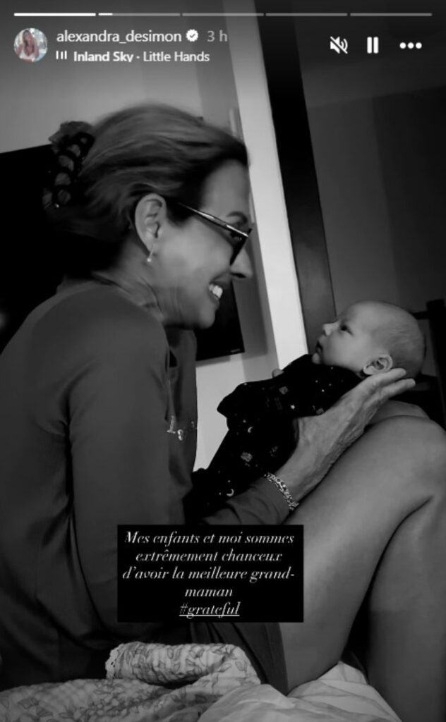 Alexandra De Simon a accouché de son deuxième enfant avec Mathieu Baron ...