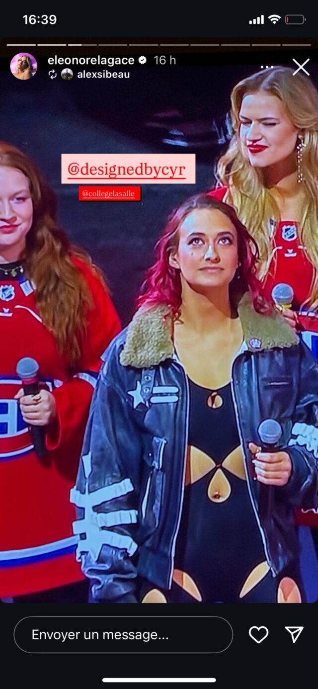 Éléonore Lagacé fait une précision après la controverse sur sa tenue au ...
