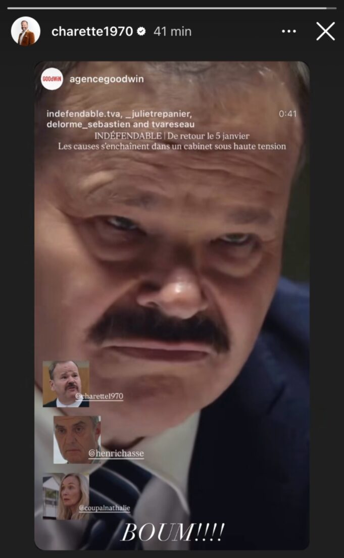 Michel Charette annonce son arrivée dans Indéfendable et ça va brasser ...