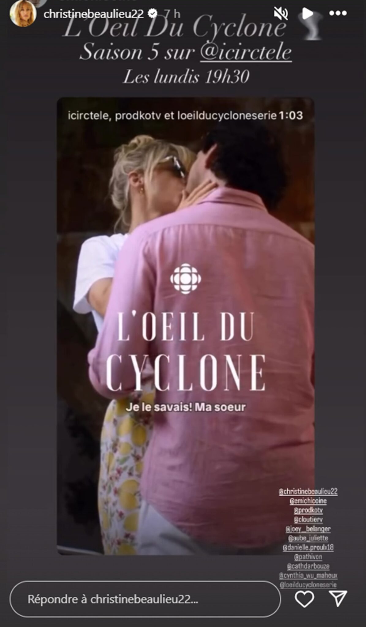 Christine Beaulieu a finalement révélé le secret de sa famille ...