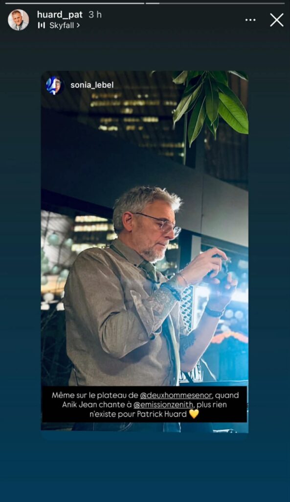 Patrick Huard montre comment il regardait sa blonde à Zénith - Vedette ...