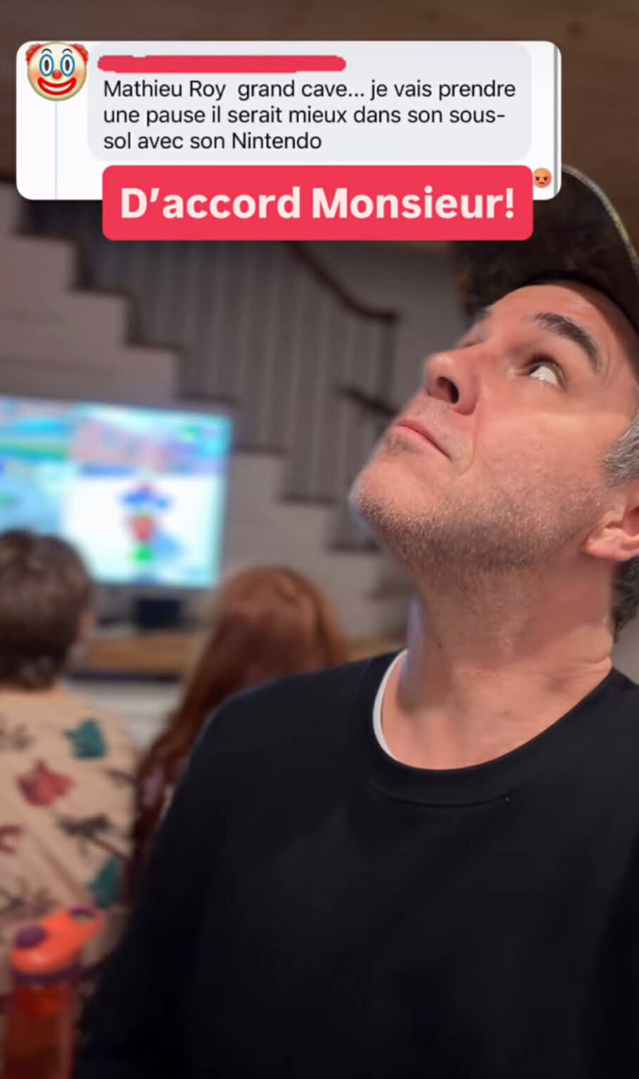 Mathieu Roy de Salut Bonjour sort et répond au commentaire étrange d'un ...