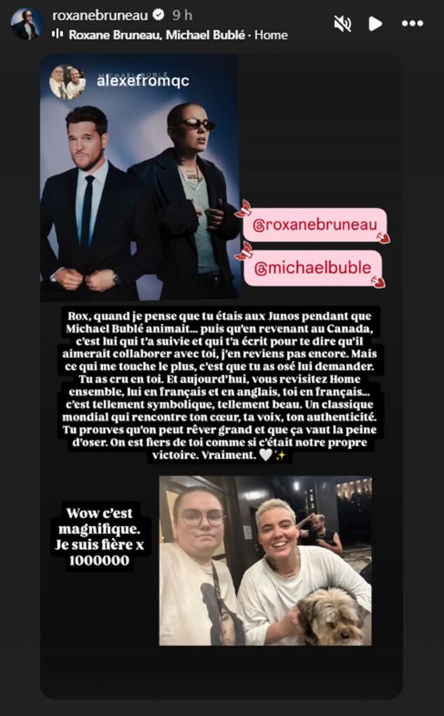 Roxane Bruneau de La Voix fait réagir pour une raison bien précise ...