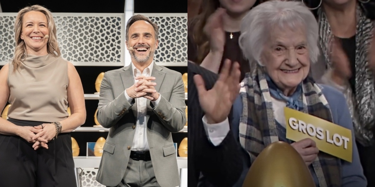 Julie Houle doit faire une précision après un commentaire qui revient ...