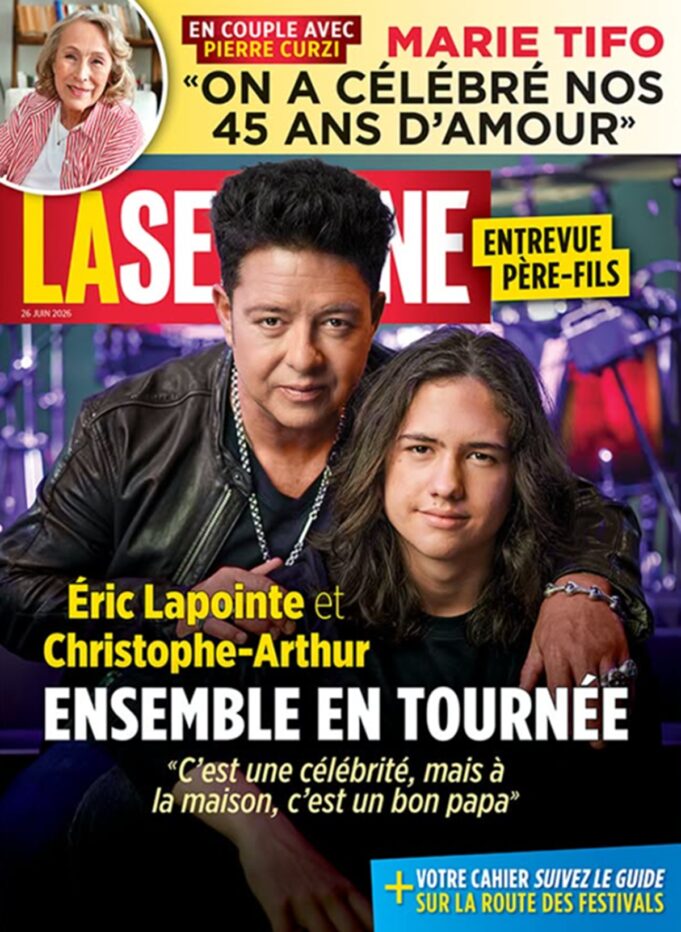 Eric Lapointe et son fils font la couverture d’un magazine – Mais il y ...