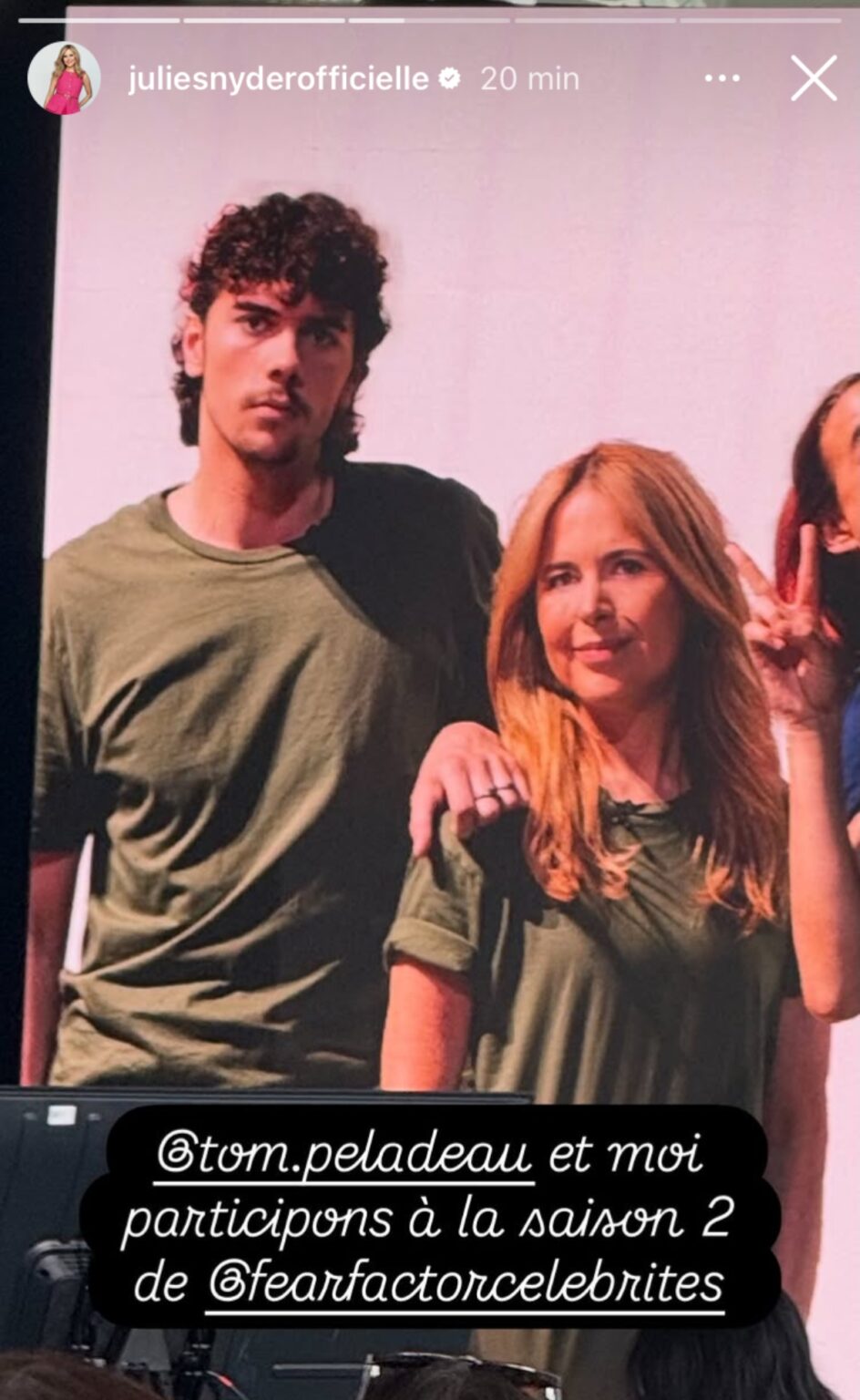 Julie Snyder et son fils annoncent leur départ : « On va disparaître ...
